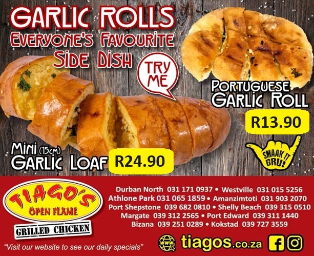 Tiagos Take away South Coast - Tiago's Open Flame Grilled Chicken