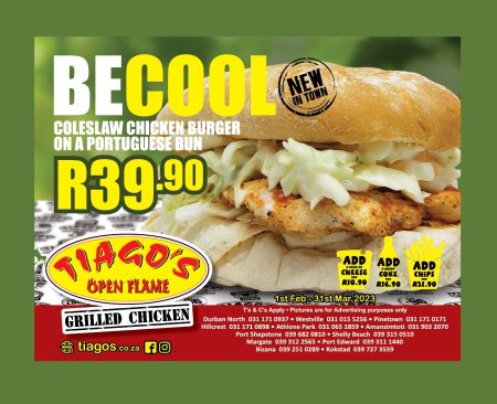 Tiagos Take away South Coast - Tiago's Open Flame Grilled Chicken